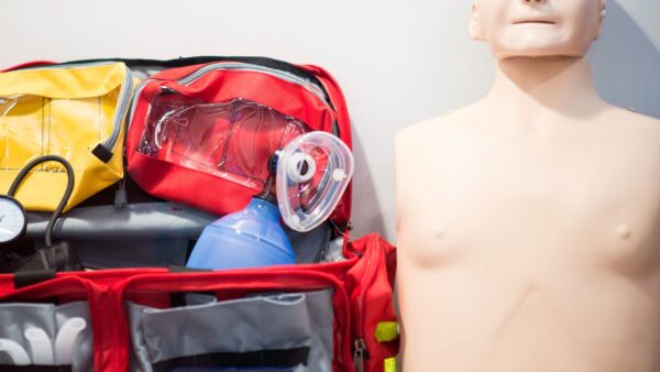 What is a CPR face shield and mouth piece?